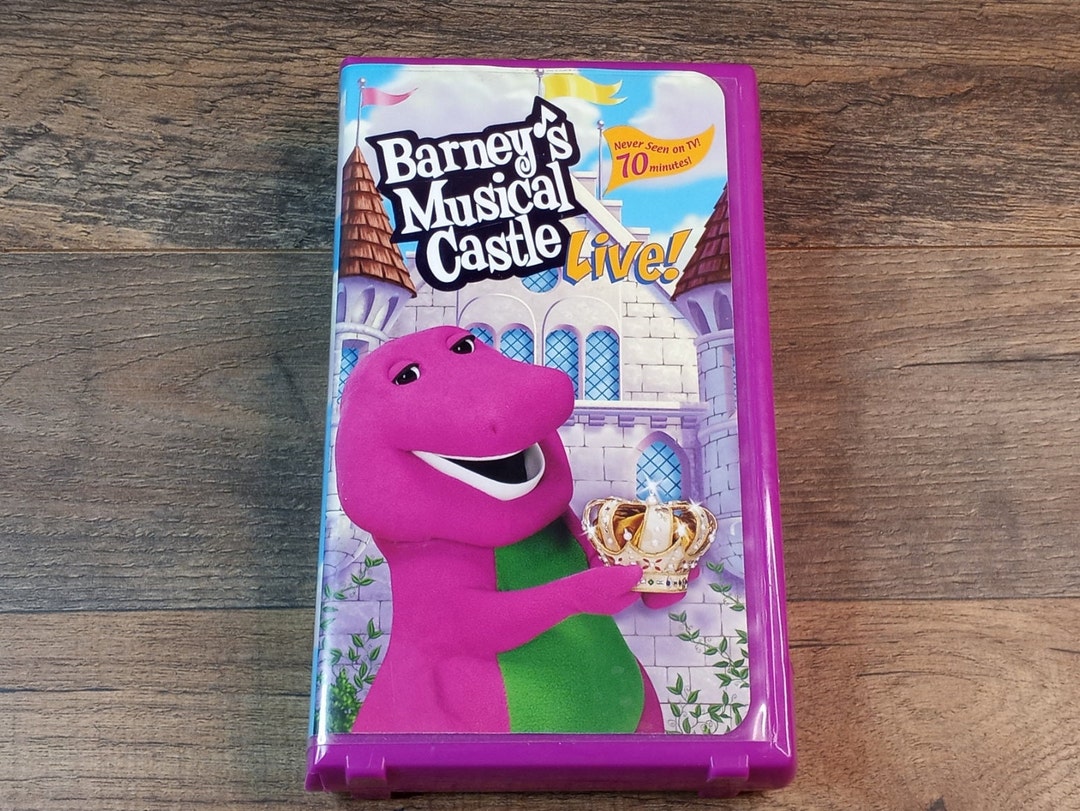 Vintage Barney's Musical Castle Live VHS - Etsy