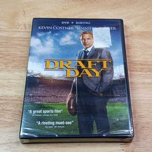 Draft Day DVD Movie Kevin Costner Jennifer Garner New Sealed - Etsy