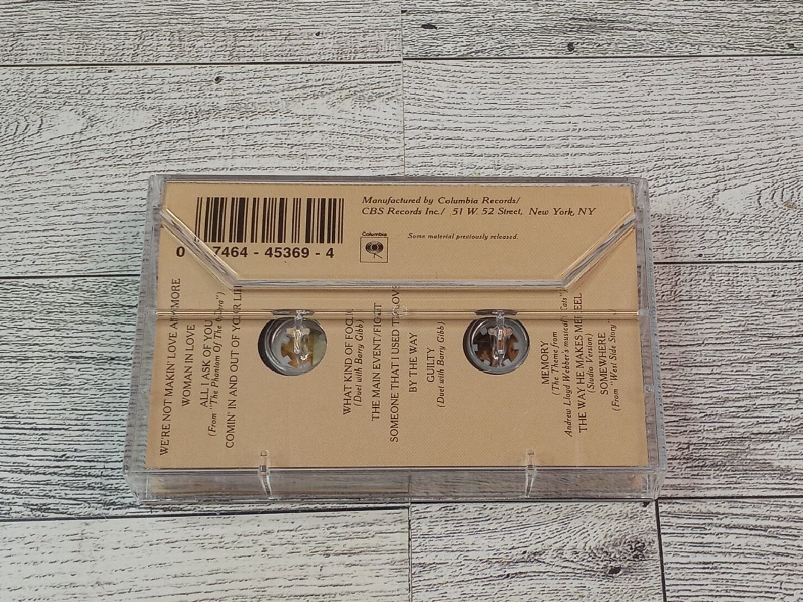 Barbra Streisand A Collection Greatest Hits and More 1989 Audio ...