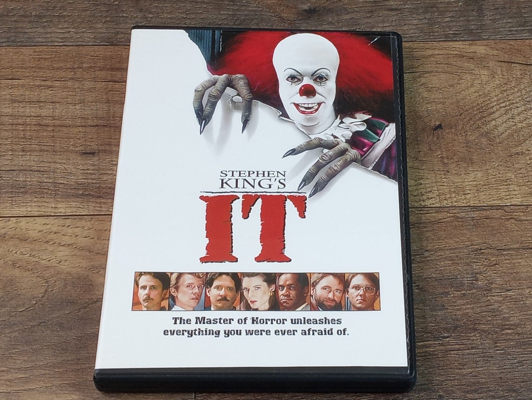 Stephen King IT DVD 1990 John Ritter Harry Anderson Annette - Etsy