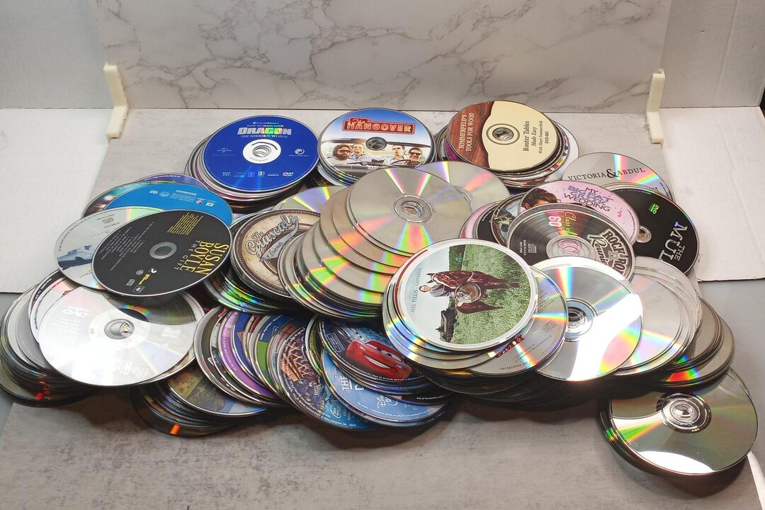 50 Cd/dvd's for Arts & Crafts, Up-cycling, Decorations, Special ...