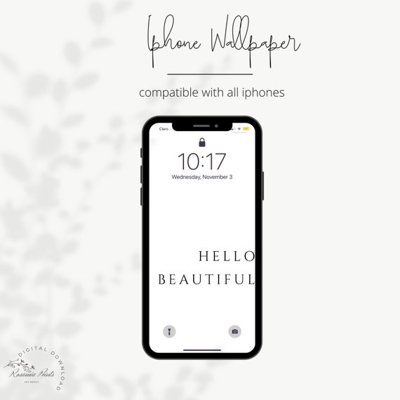 Iphone Backround That Says Hello