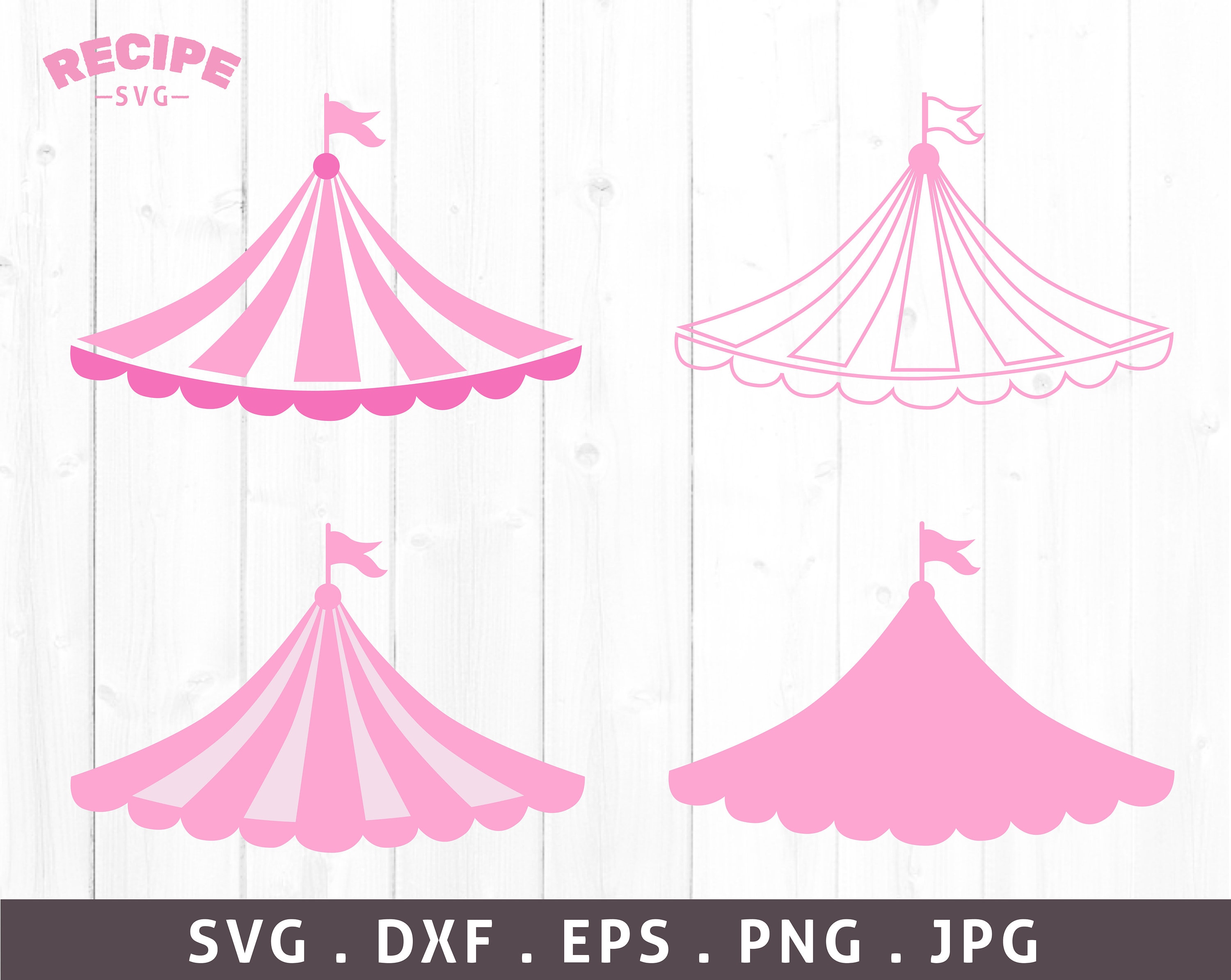 Pink Tent Clip Art
