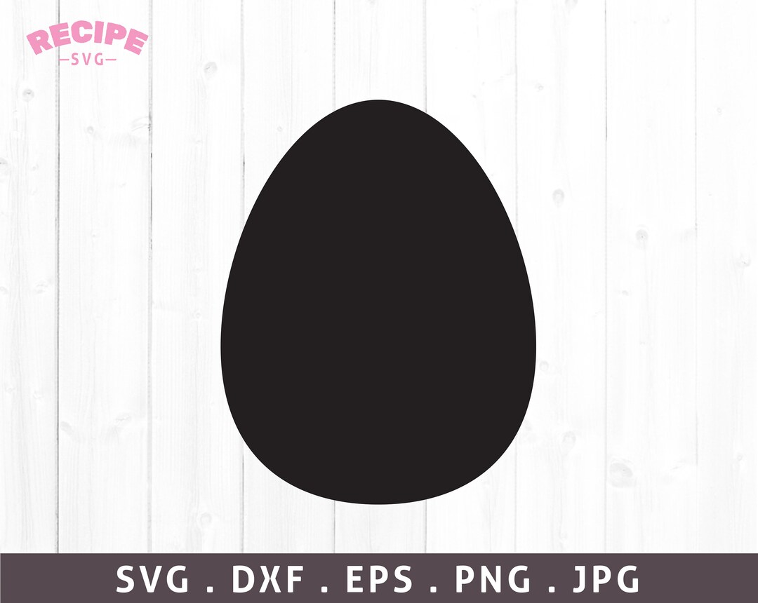 Black Egg Svg, Easter Black Egg Svg, Egg Vector Svg, Black Egg Clipart ...