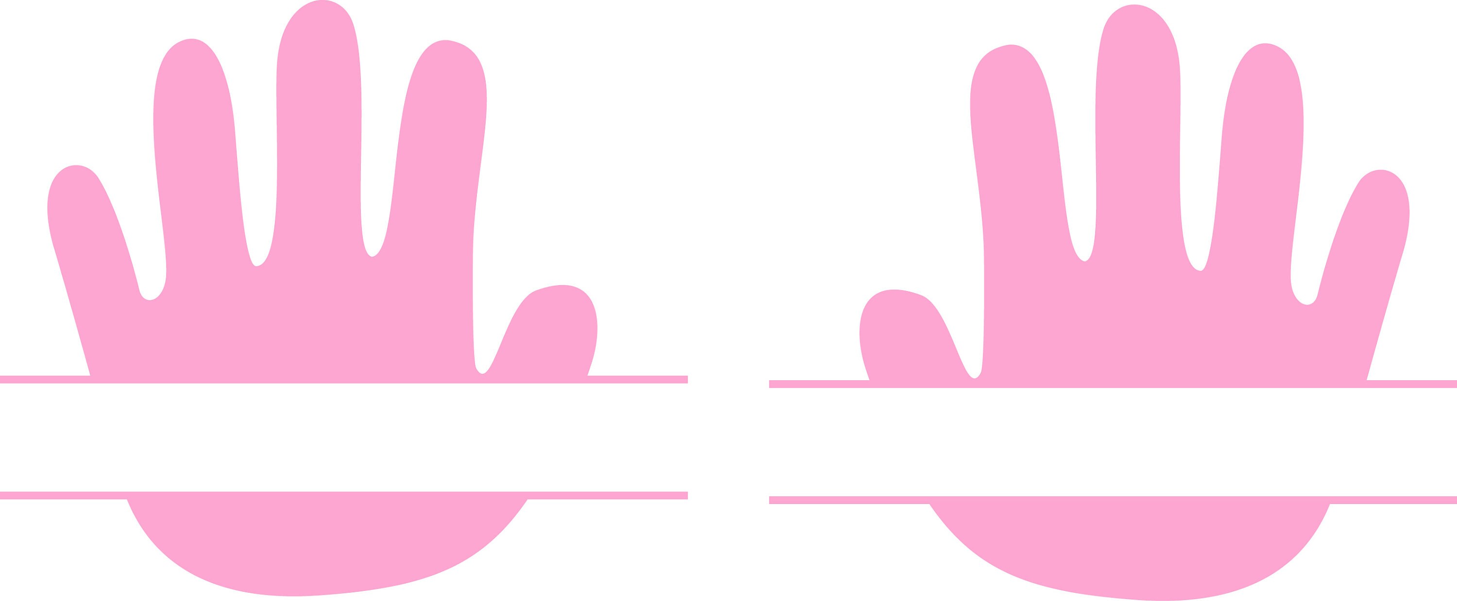 Hand Print Svg Pink Handprints Svg Hand Print Svg Pink Hand - Etsy Canada