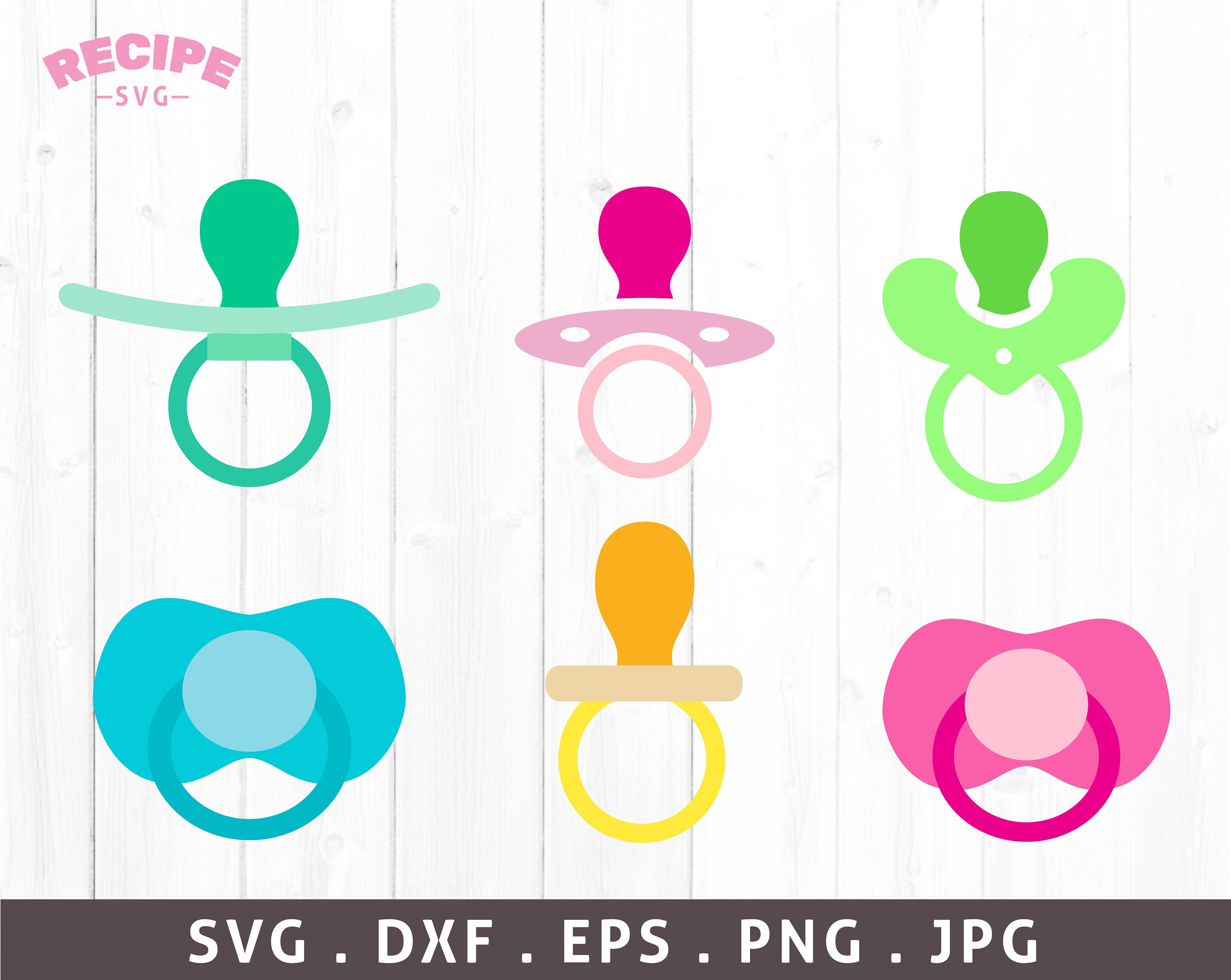 Materials Card Making & Stationery Paper, Party & Kids Baby pacifier ...