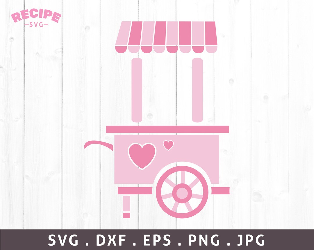 Candy Cart Svg, Candy Cart Box Svg, Sweet Cart Svg, Candies Svg, Candy ...