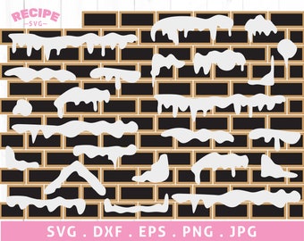 Dripping Caps Svg - Etsy