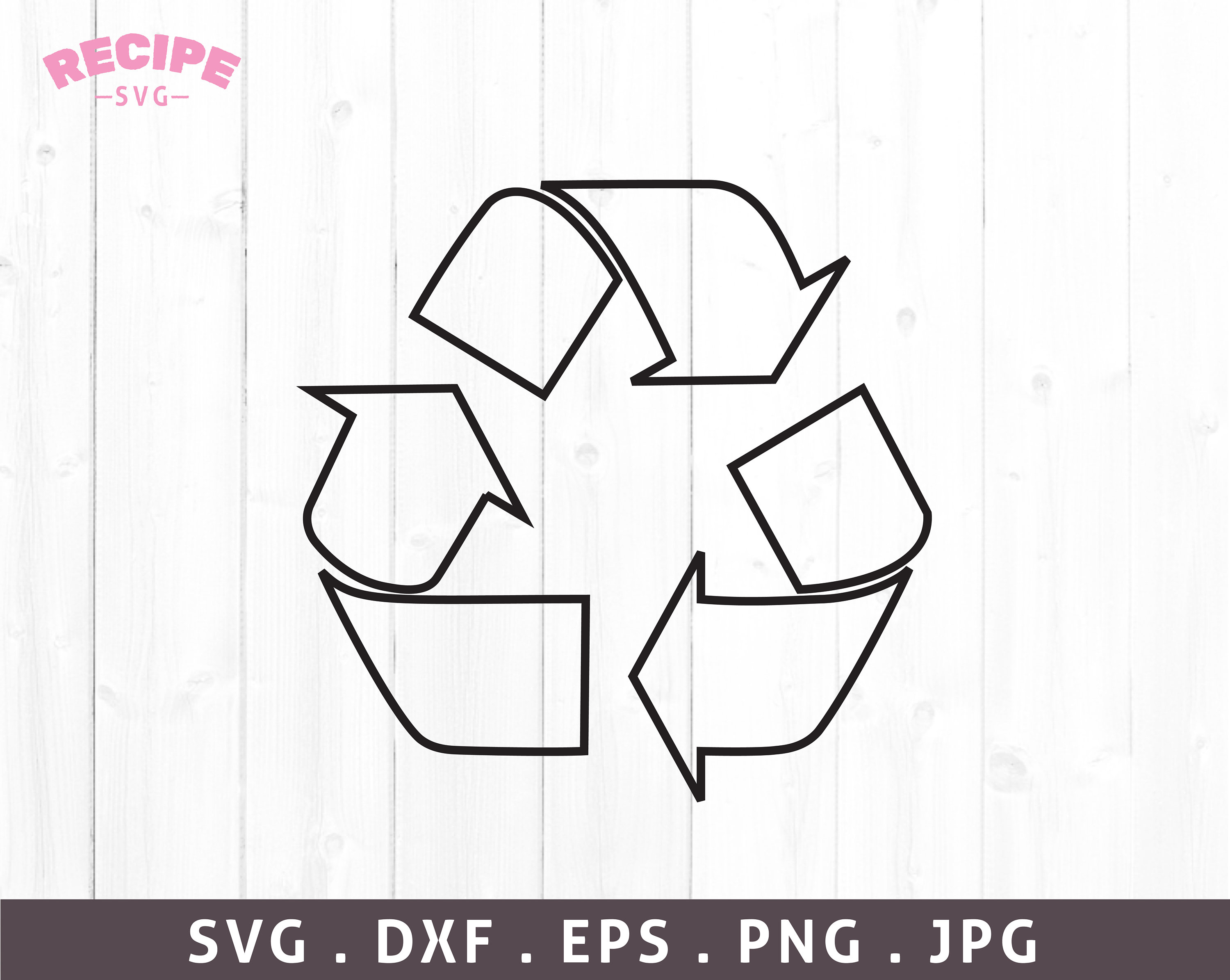 Recycle Svg Recycle Outline Svg Recycling Svg Recycling - Etsy UK