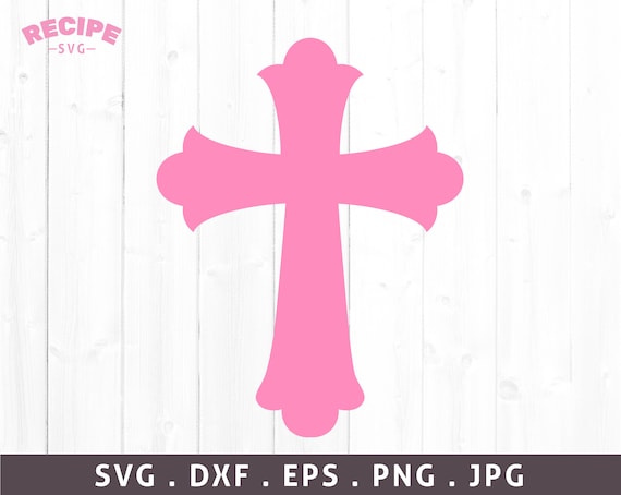 Pink Religious Cross Clip Art