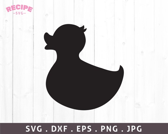 Ducky Svg Black Ducky Svg Rubber Ducky Svg Black Ducky | Etsy