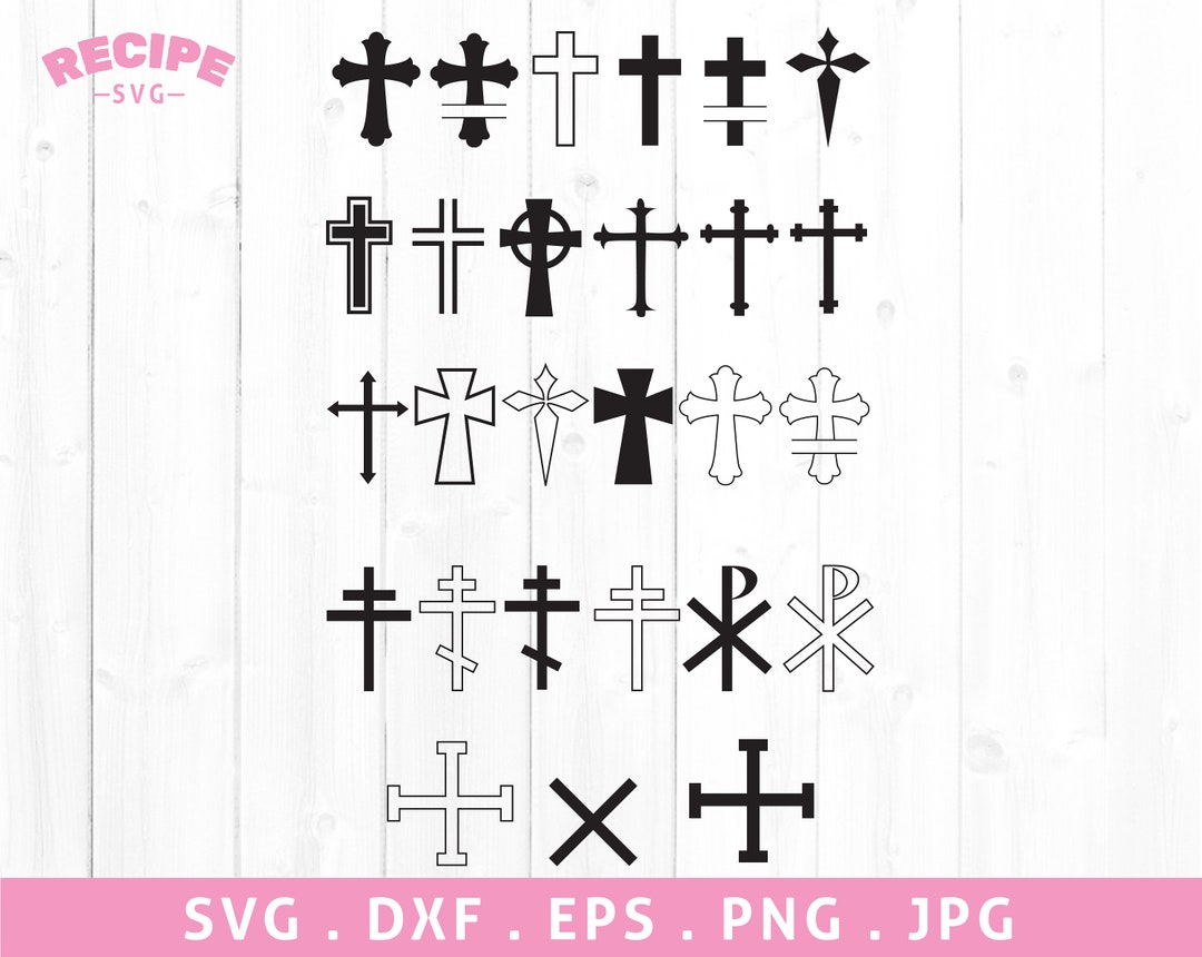 Cross Svg, Cosses Svg, Christian Svg, Cross Outline Svg ,catholic Svg ...
