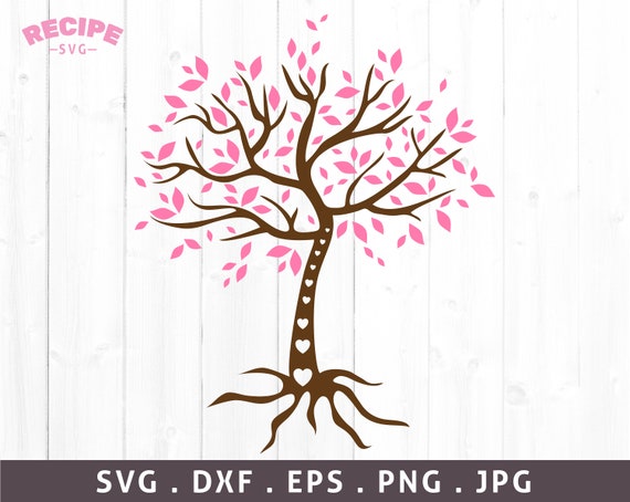 Pink Tree Svg Bare Tree Svg Tree Svg Halloween Svg Fall - Etsy