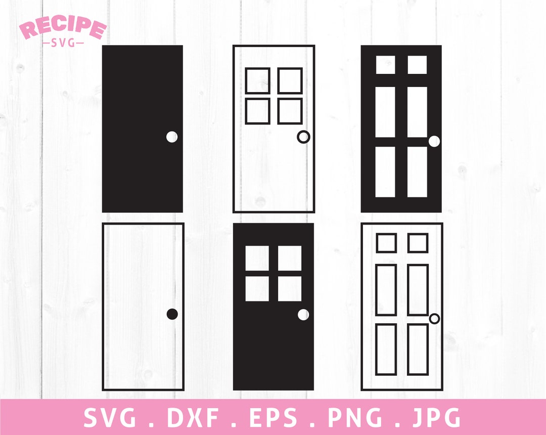 Doors Svg Door Outline Svg Door Png Window Svg Doors - Etsy Hong Kong