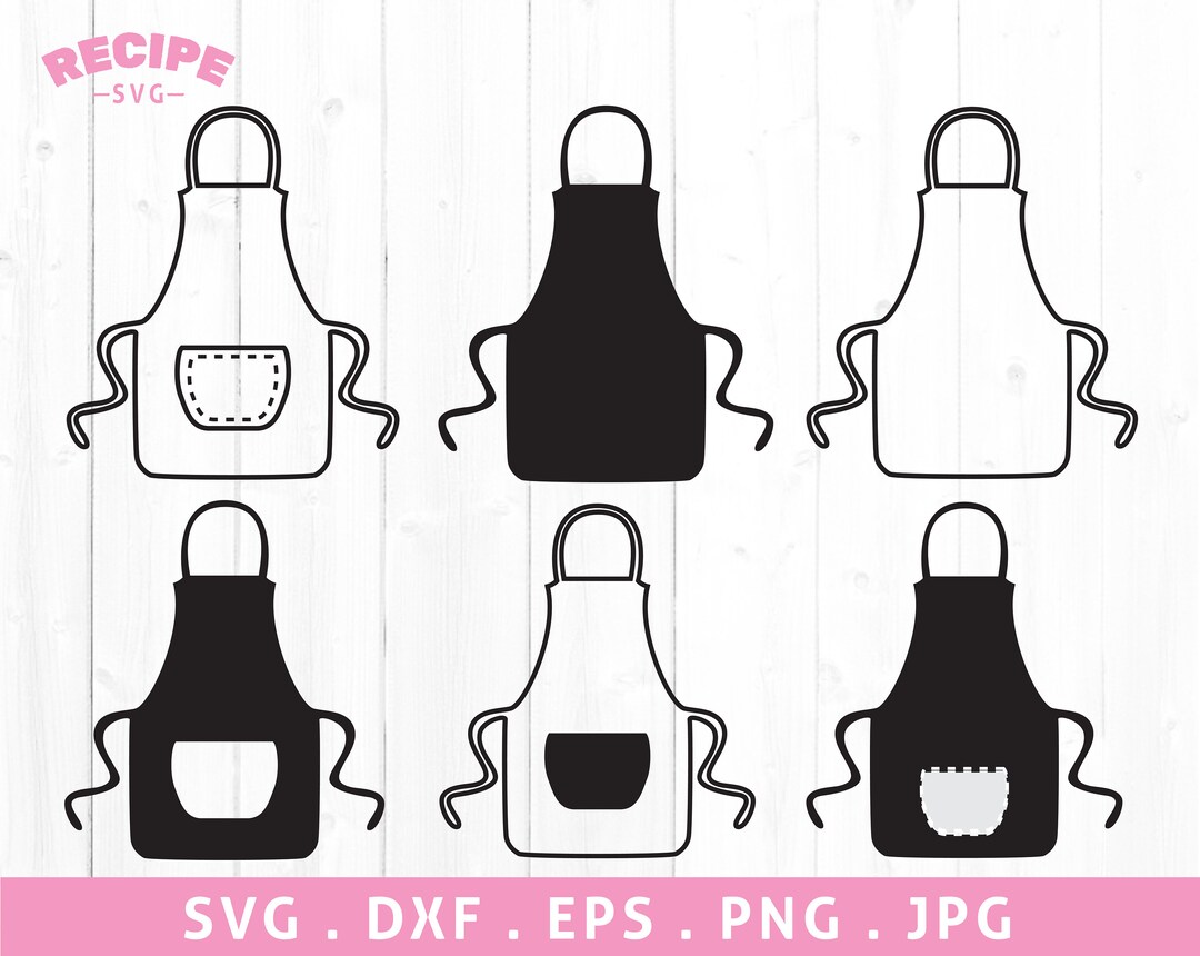 Apron Cooking Svg, Apron Outline Svg, Apron Kitchen Png, Apron Svg ...