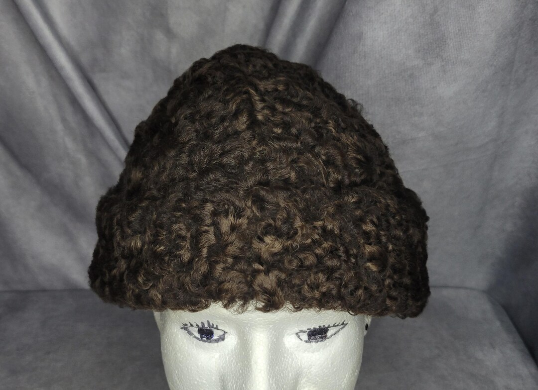 Vintage Karakul/astrakan Hat Made in the Soviet Union/cccp - Etsy