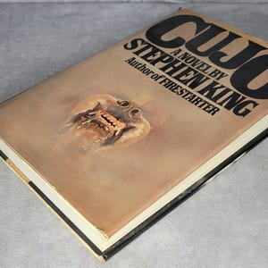 1st. Edition cujo, by Stephen King 1981 - Etsy