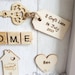 Scrabble New Home, First Home Frame, Engraved Personalised Name Frame ...