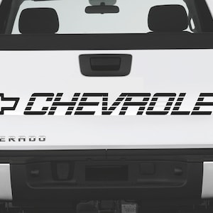Chevrolet Tailgate Decal - Etsy