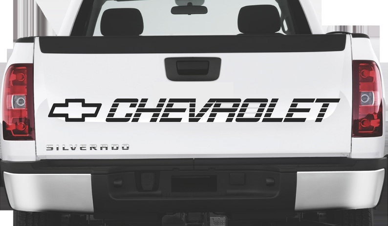 Chevrolet Tailgate Decal - Etsy