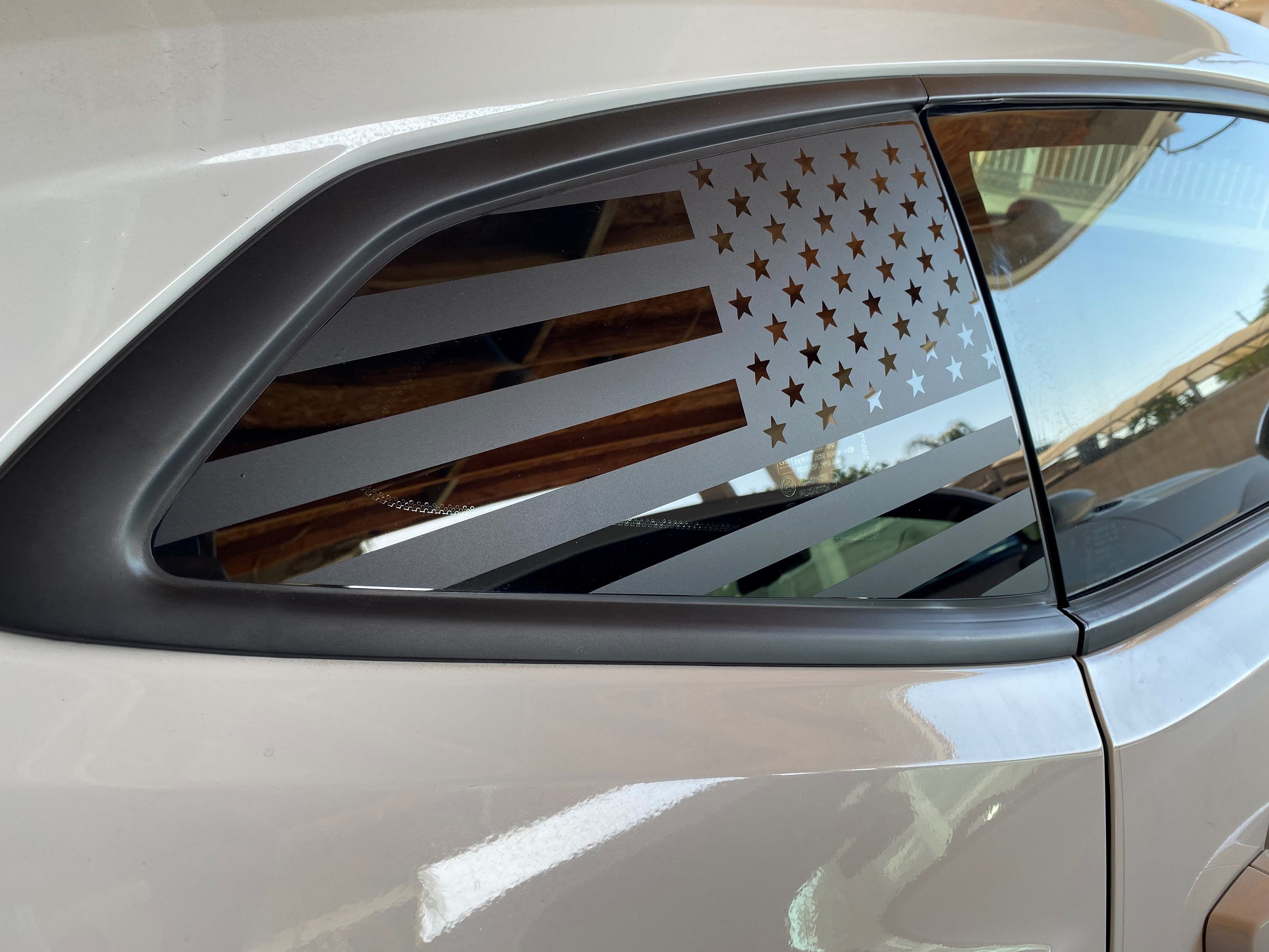 2016-21 Camaro Quarter Window Flag Decal - Etsy