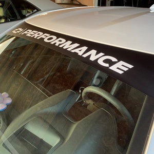 Chevrolet Performance Windshield Banner With Choice of Sun Strip/visor ...