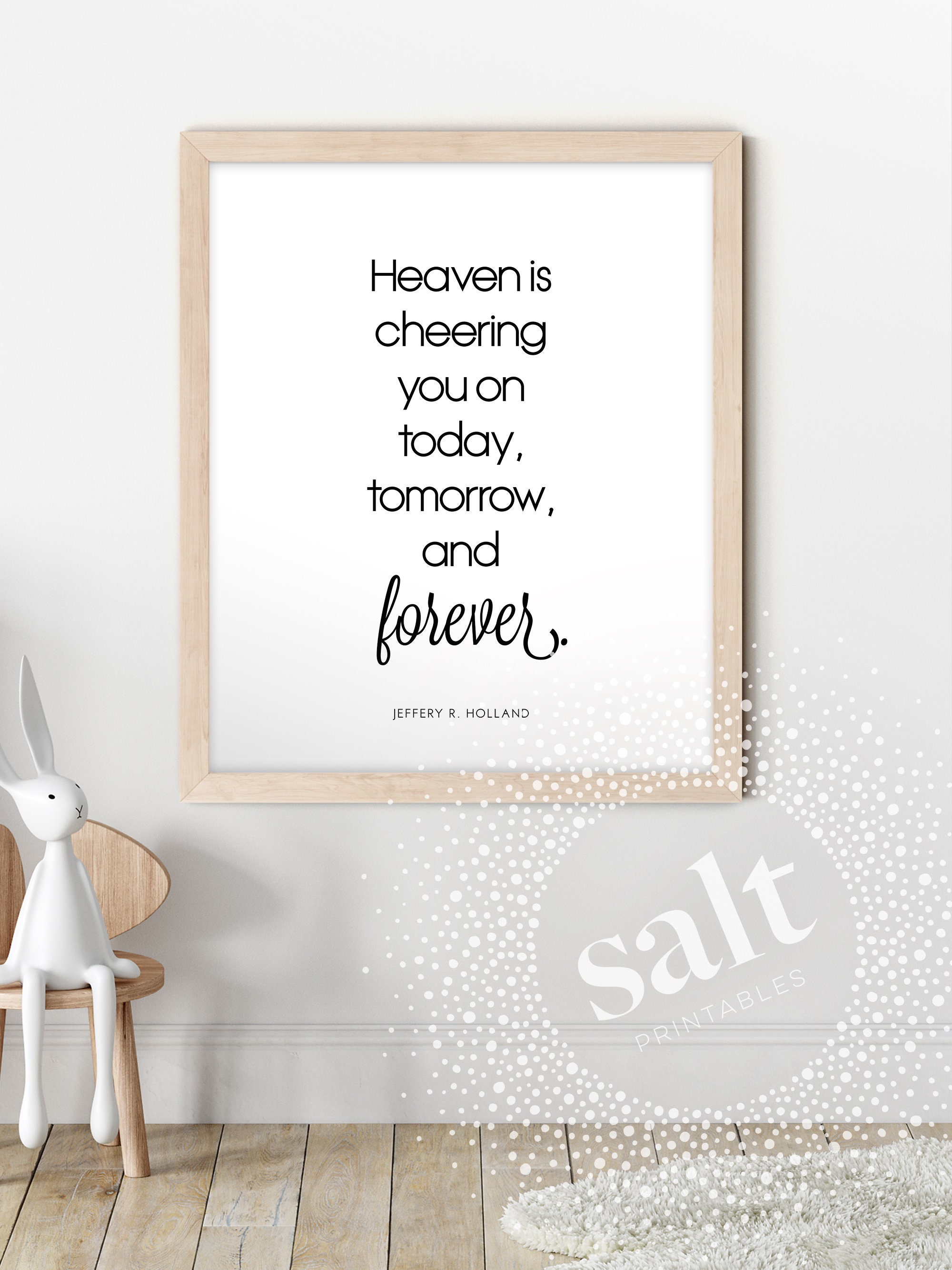 Heaven is Cheering You on Today, Tomorrow, and Forever. Jeffery R ...