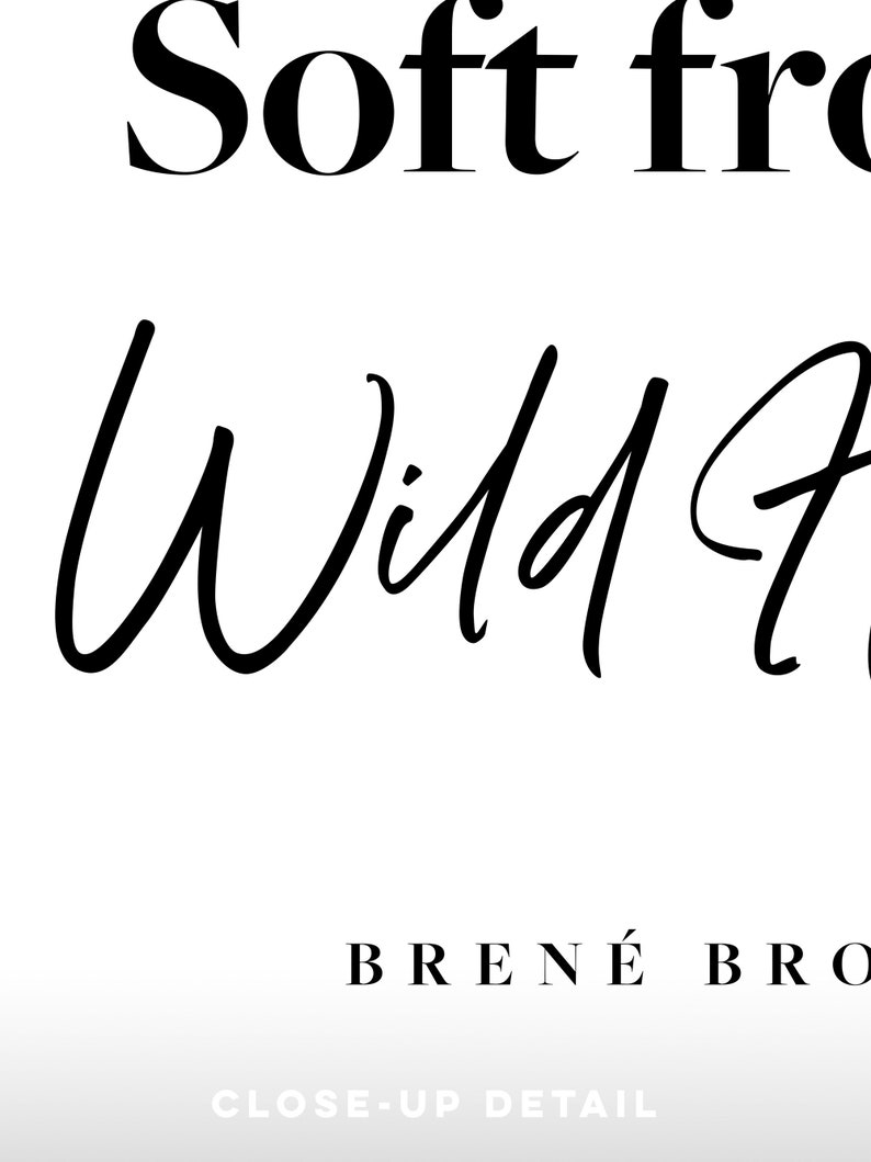 Strong Back. Soft Front. Wild Heart. Brené Brown Quote, Empowering ...