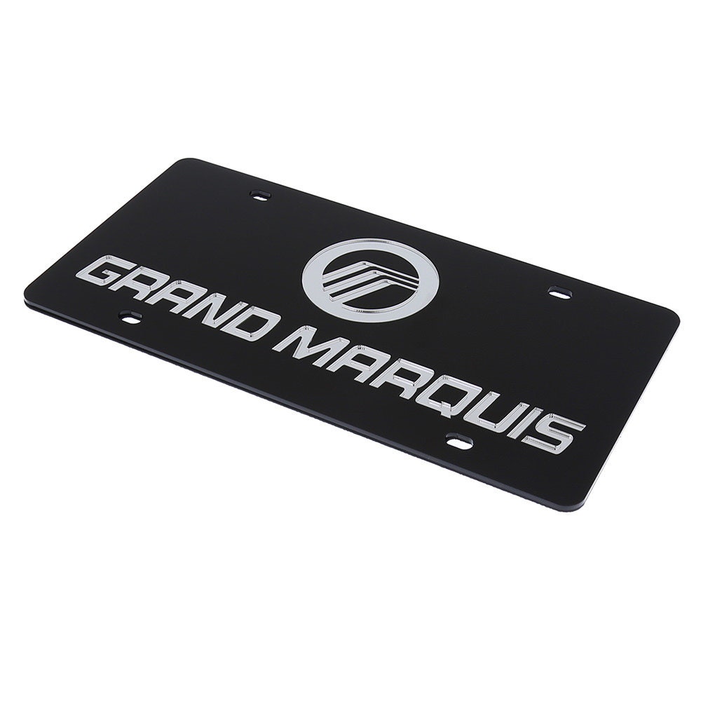 Electronics & Accessories black Mercury grand marquis dual logo license ...
