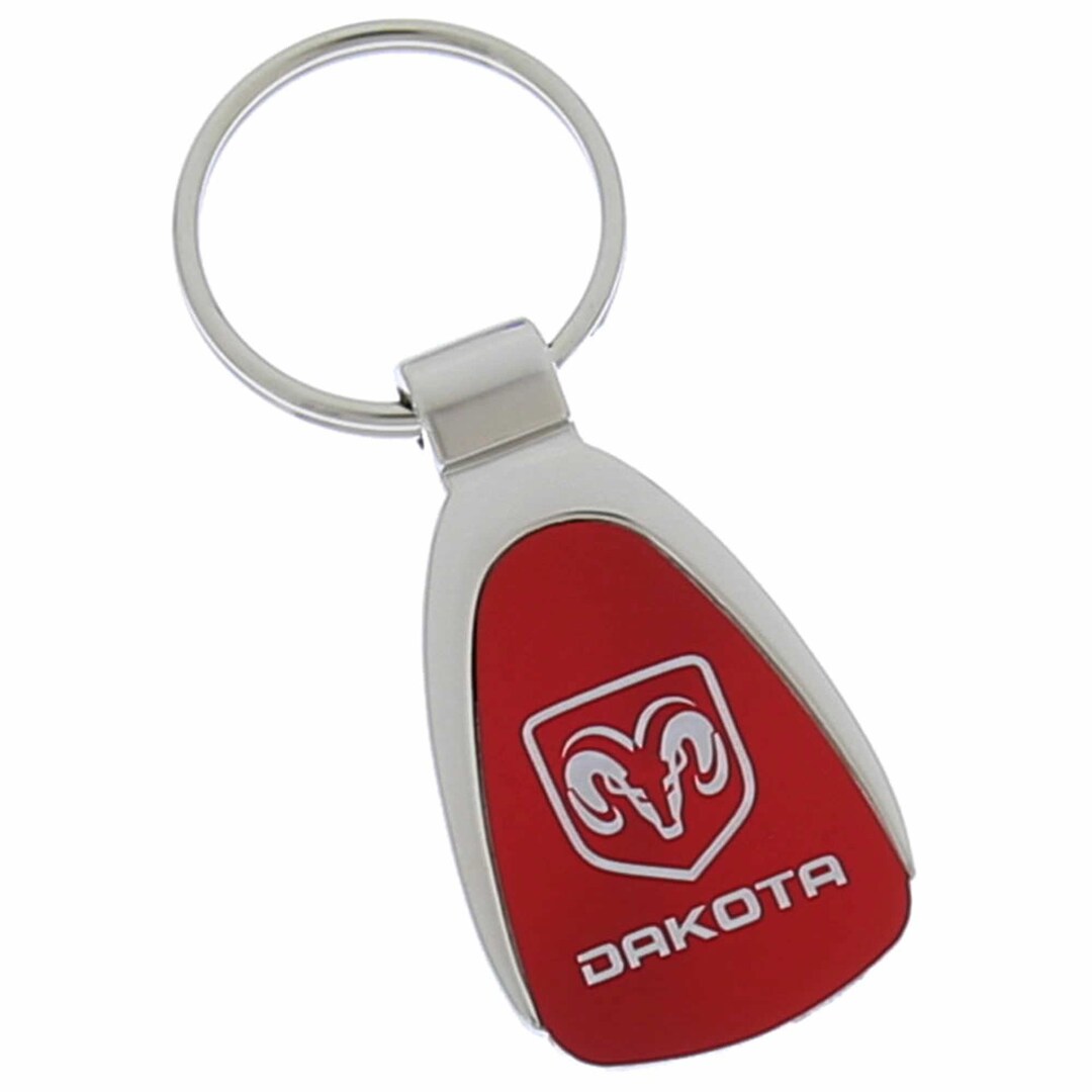 Dodge Dakota Tear Drop Key Ring red - Etsy