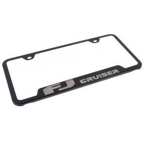 Toyota Fj Cruiser License Plate Frame black - Etsy