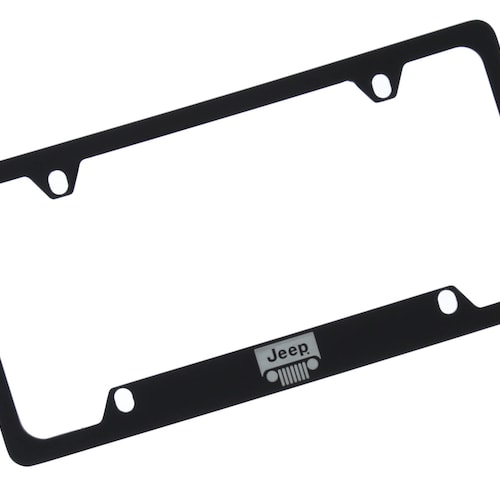 No Problem Problem Black With RED License Plate Frame - Etsy