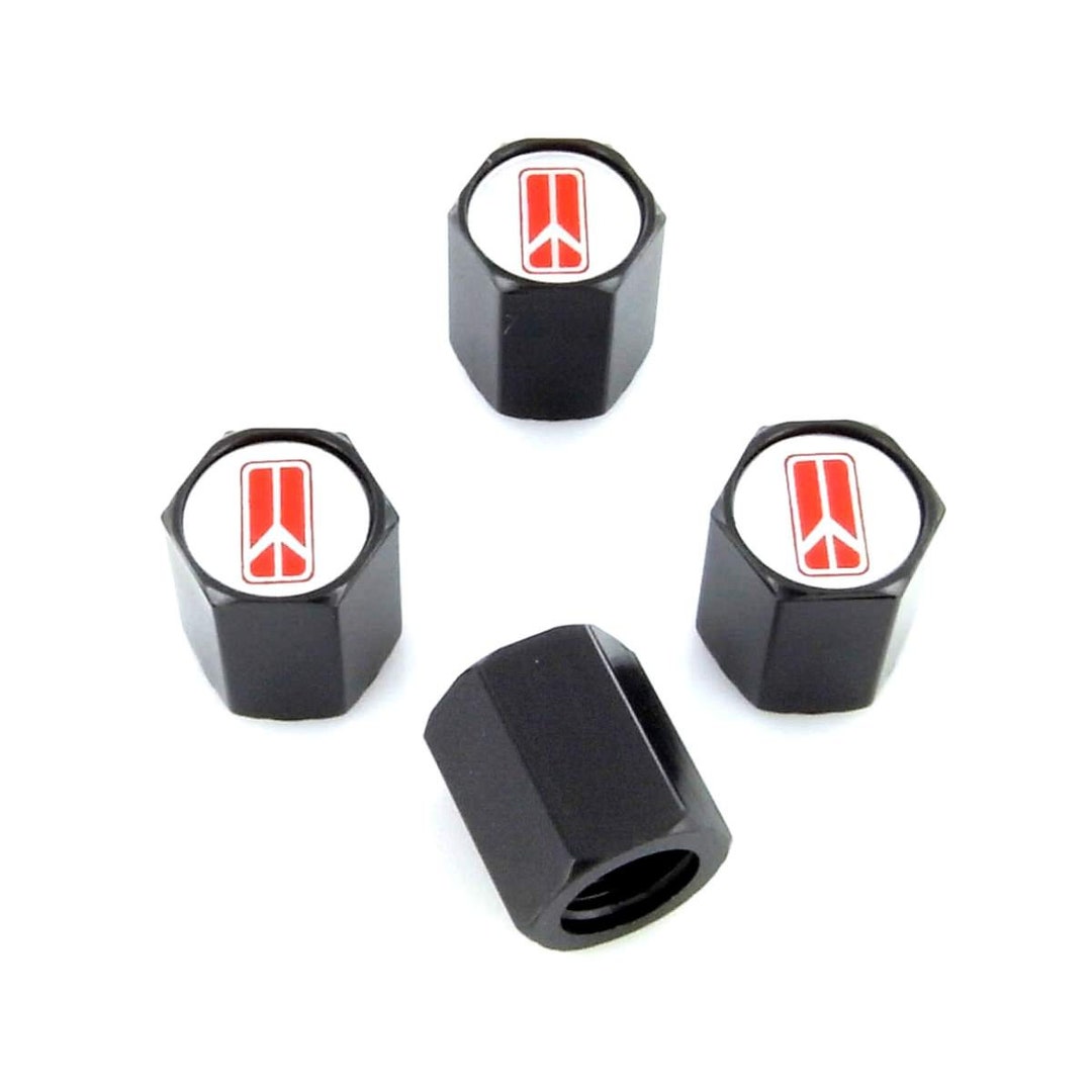 Oldsmobile Rocket Logo Tire Stem Valve Caps black - Etsy