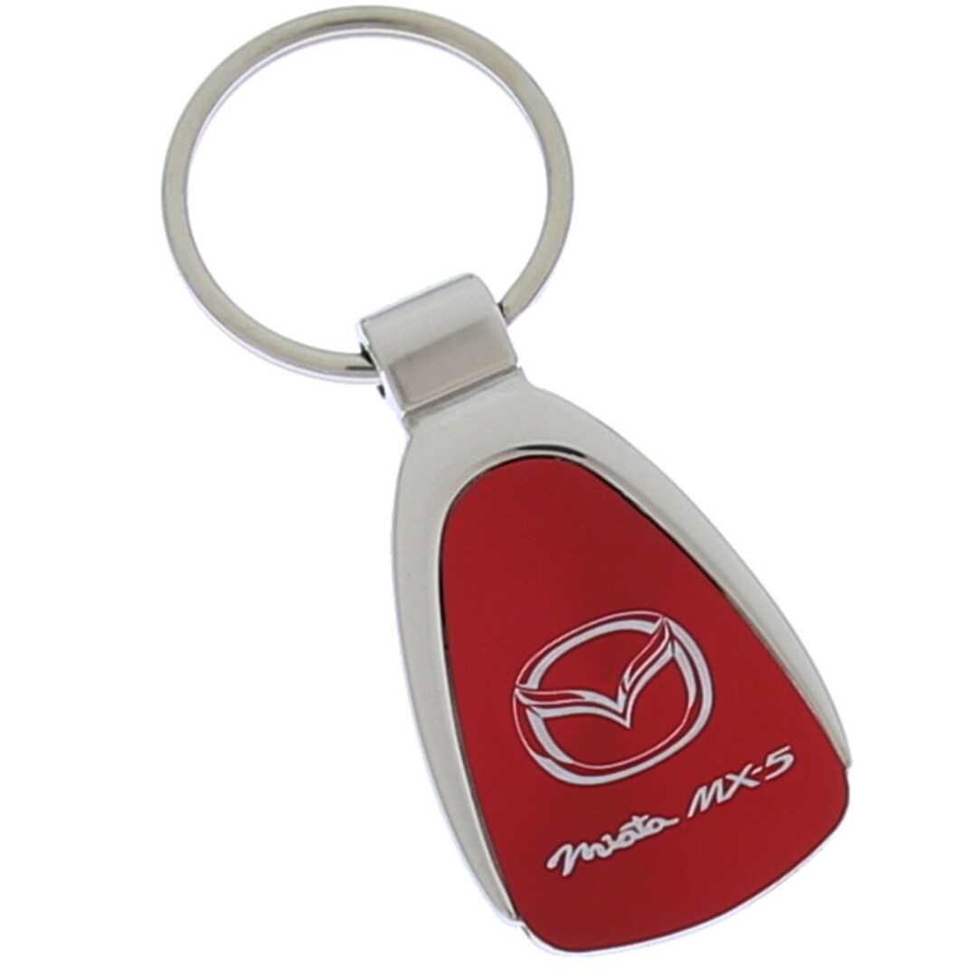 Mazda Miata Mx5 Tear Drop Key Ring red - Etsy UK