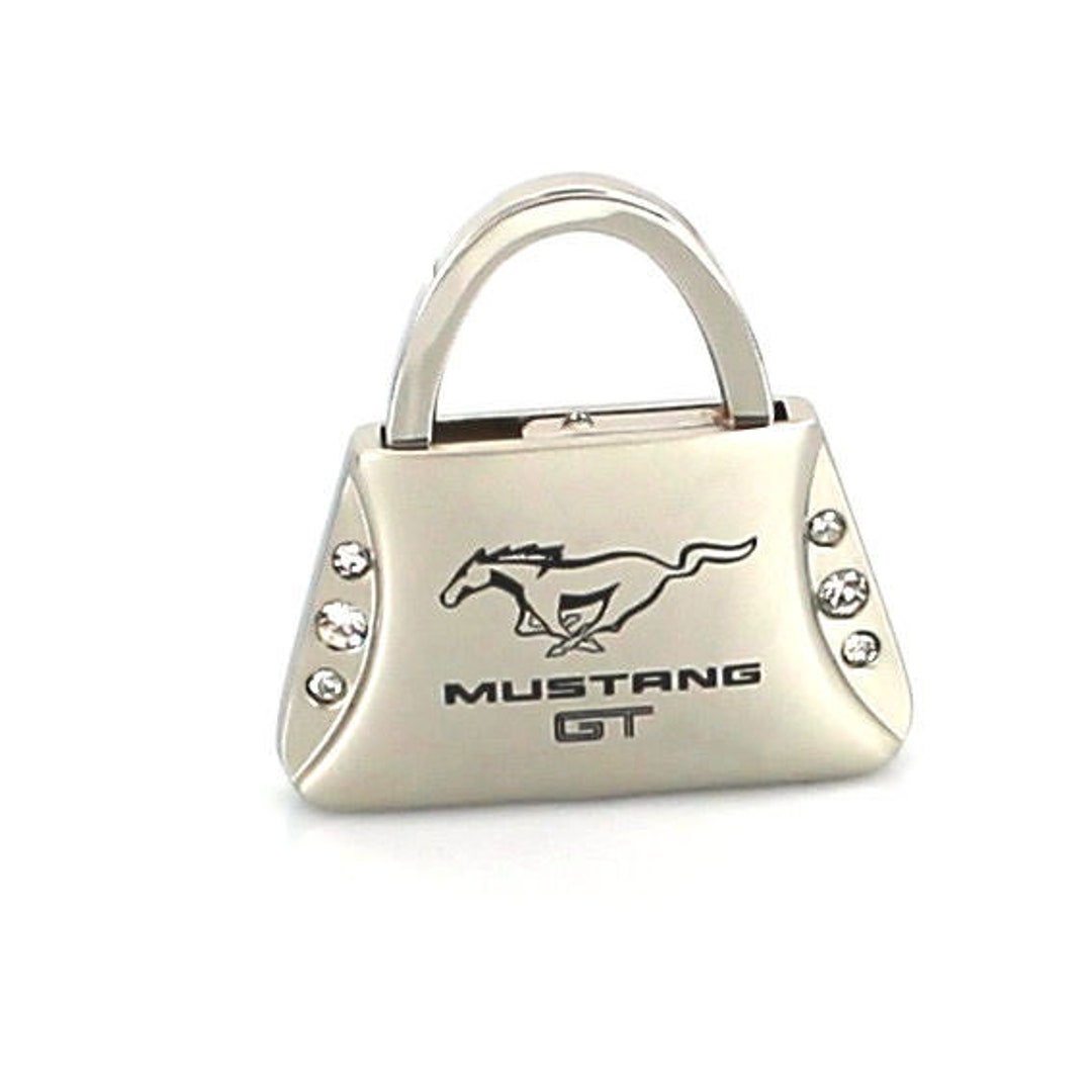 Ford Mustang Gt Purse Shape Keychain chrome - Etsy