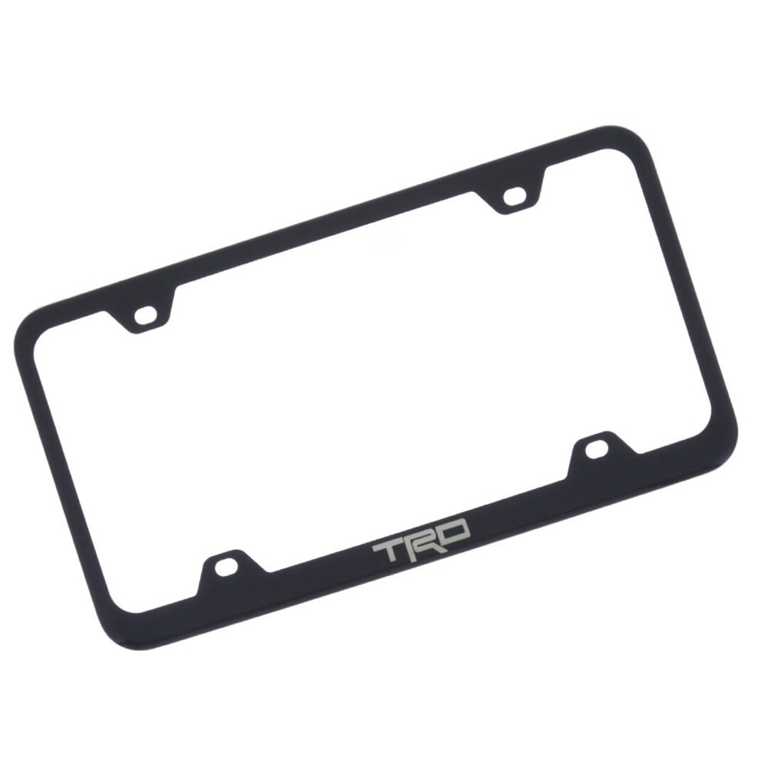 Toyota Trd Wide Body License Plate Frame black - Etsy