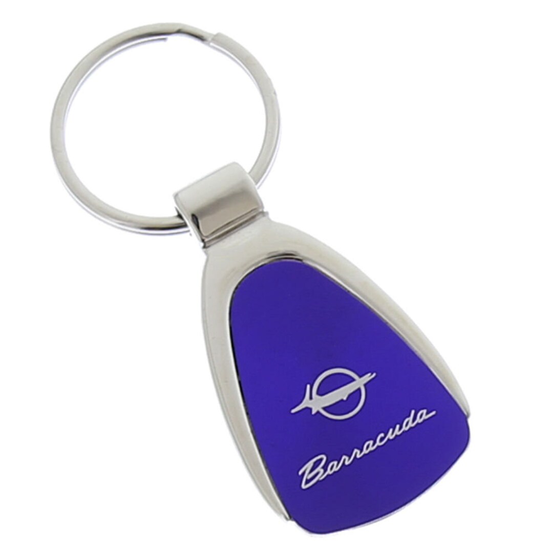 Plymouth Barracuda Tear Drop Key Ring blue - Etsy