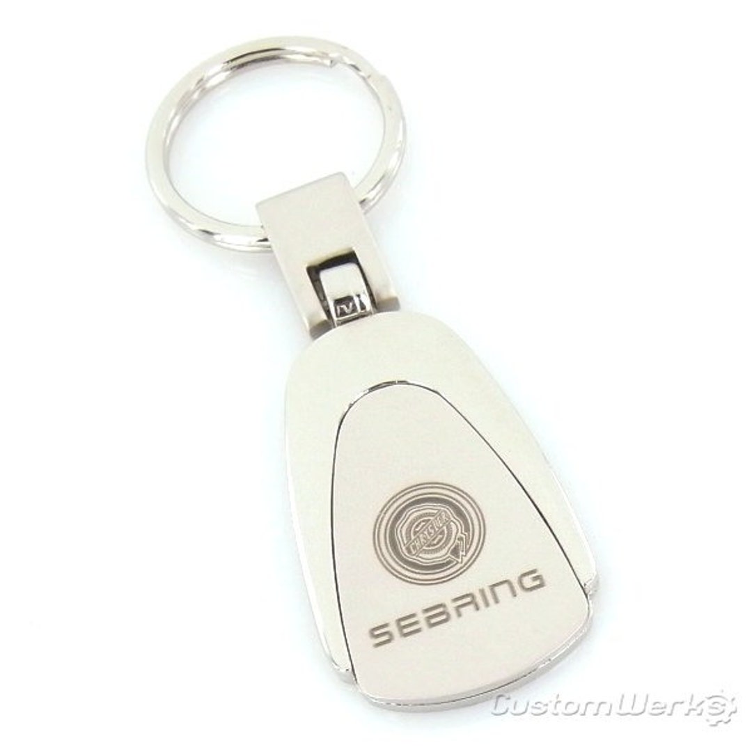 Chrysler Sebring Tear Drop Keychain chrome - Etsy