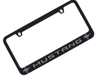 Ford Mustang License Plate Frame - Etsy