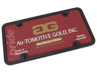 Plain Black License Plate Frame - Etsy