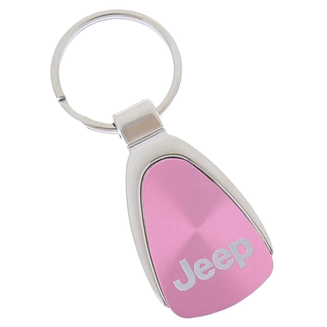 Jeep Tear Drop Key Ring pink - Etsy
