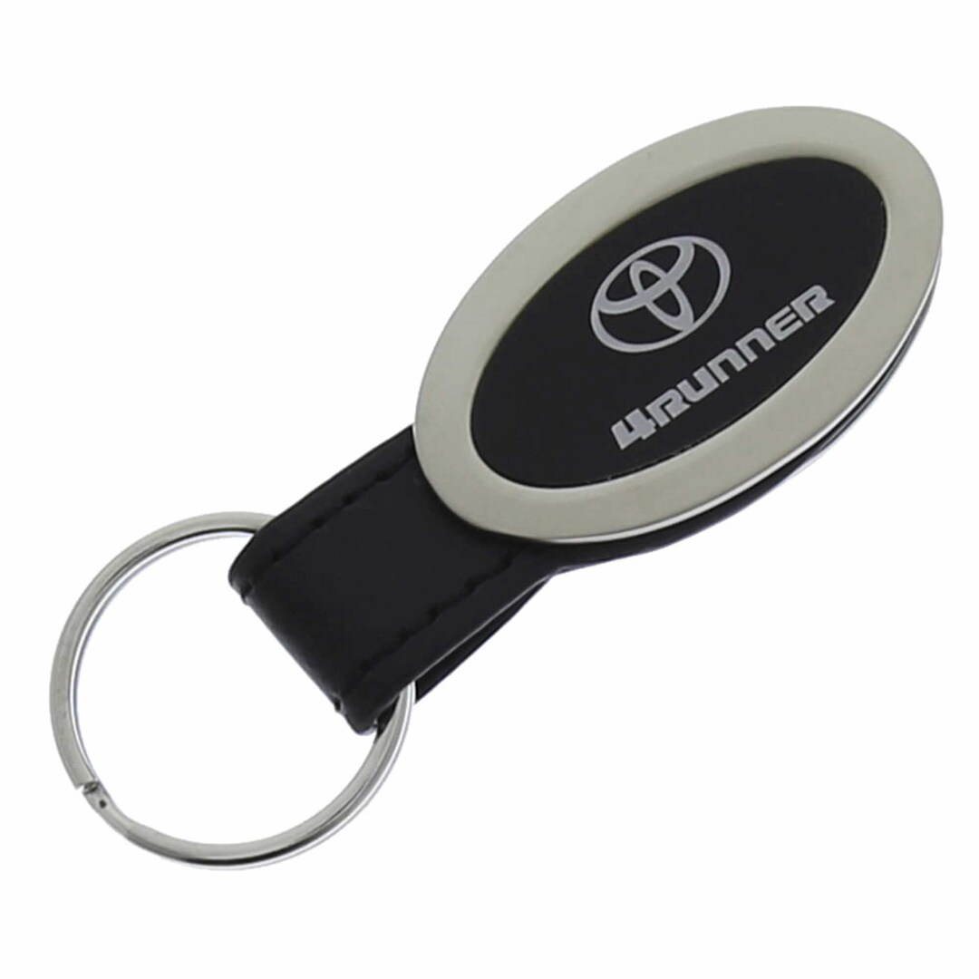 Toyota 4runner Oval Leather Key Chain black - Etsy