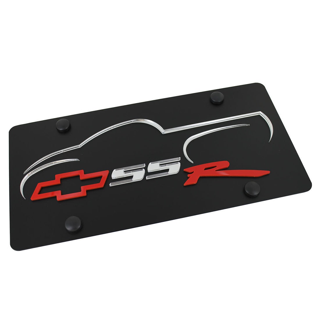 Chevy Ssr Logo License Plate black - Etsy