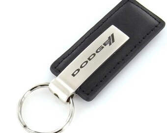 Keychain Dodge Challenger Leather - Etsy
