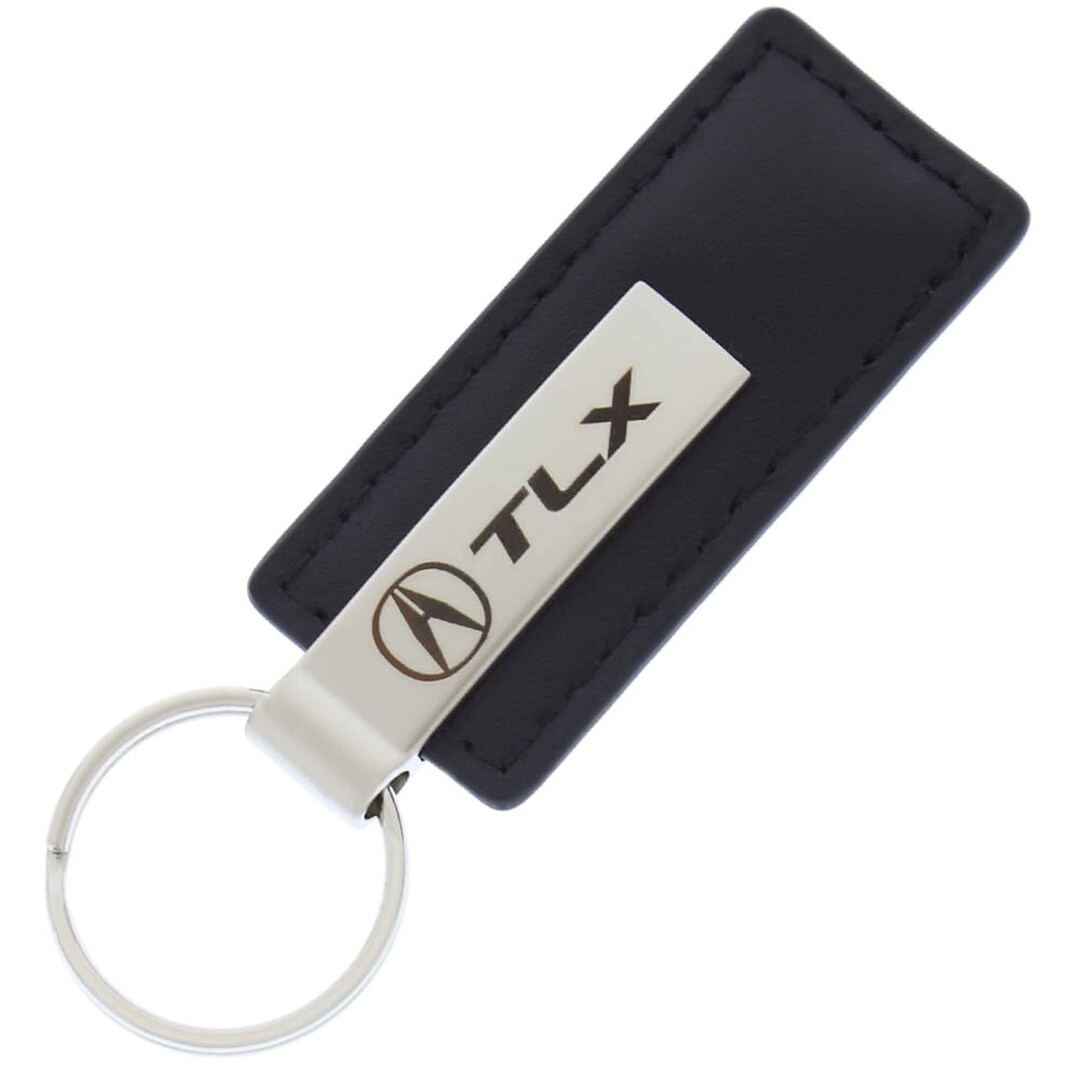 Acura TLX Leather Keychain black - Etsy