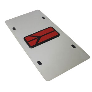 Oldsmobile Rocket Logo License Plate chrome - Etsy