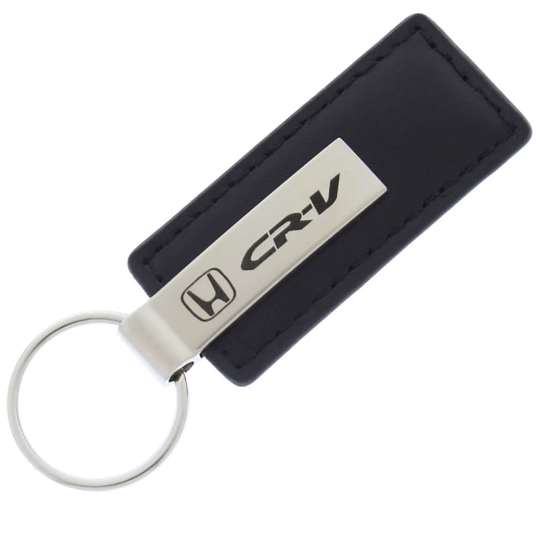 Honda CR-V Leather Keychain black - Etsy