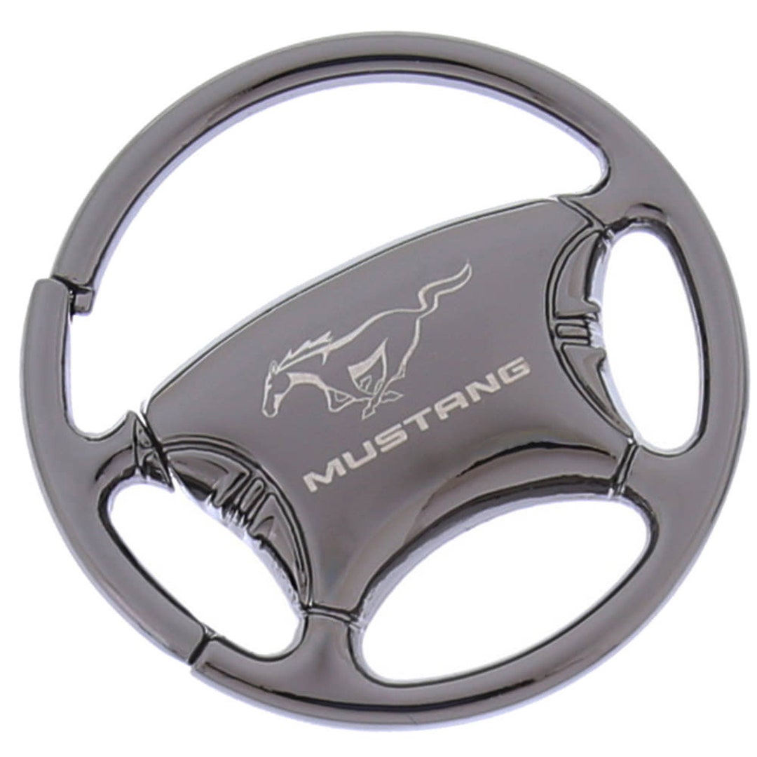 Ford Mustang Steering Wheel Key Ring black - Etsy