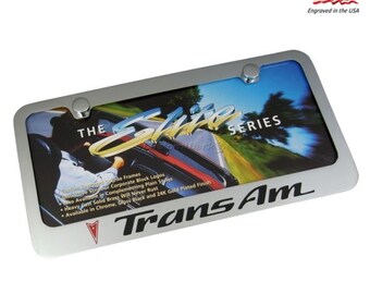 Trans Am License Plate - Etsy