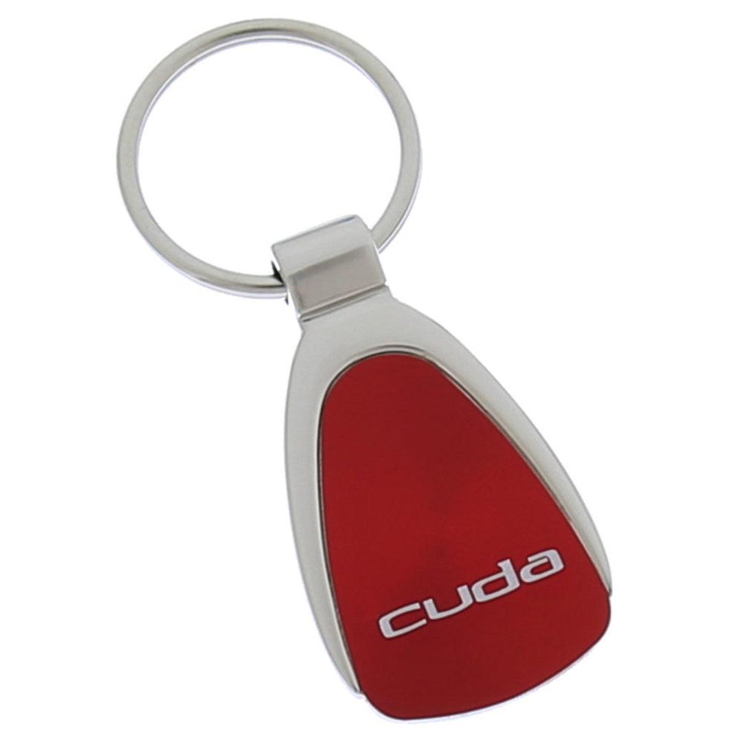 Plymouth Cuda Tear Drop Key Ring red - Etsy